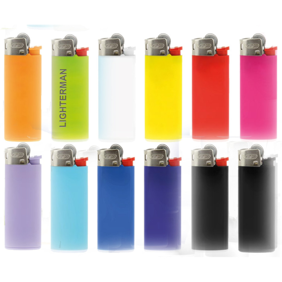 Mini BIC lighter J25 - flere farver - BIC
